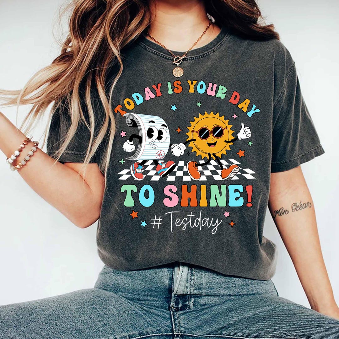 Teacher Test Day Shirt, Teacher School Testing Day Shirt, You Are More ...