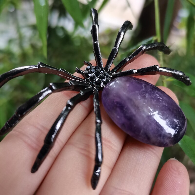Crystal Spider - Etsy