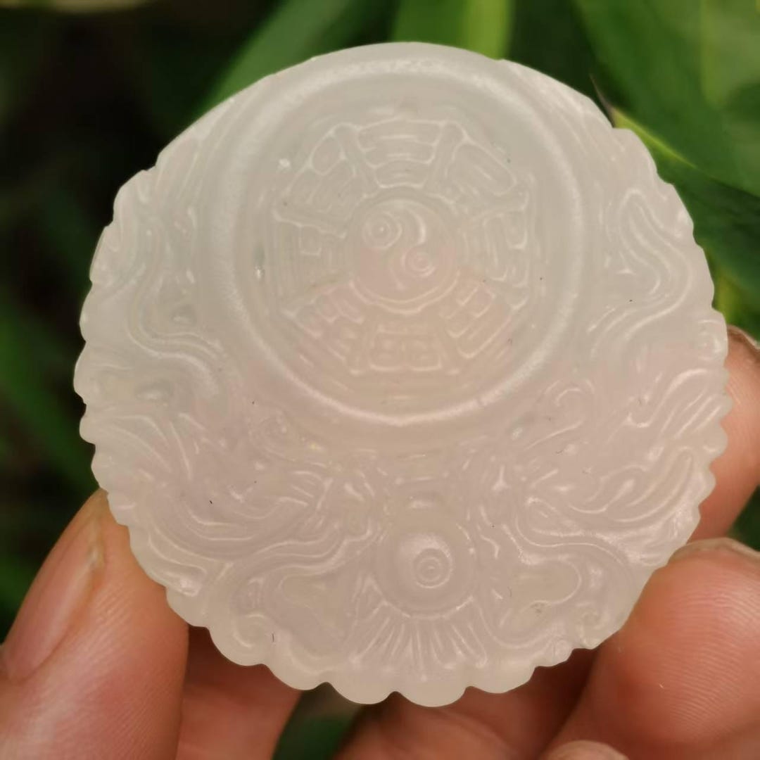 Handcrafted Jade Yin Yang Necklace, Zen Pendant Jewelry - Etsy