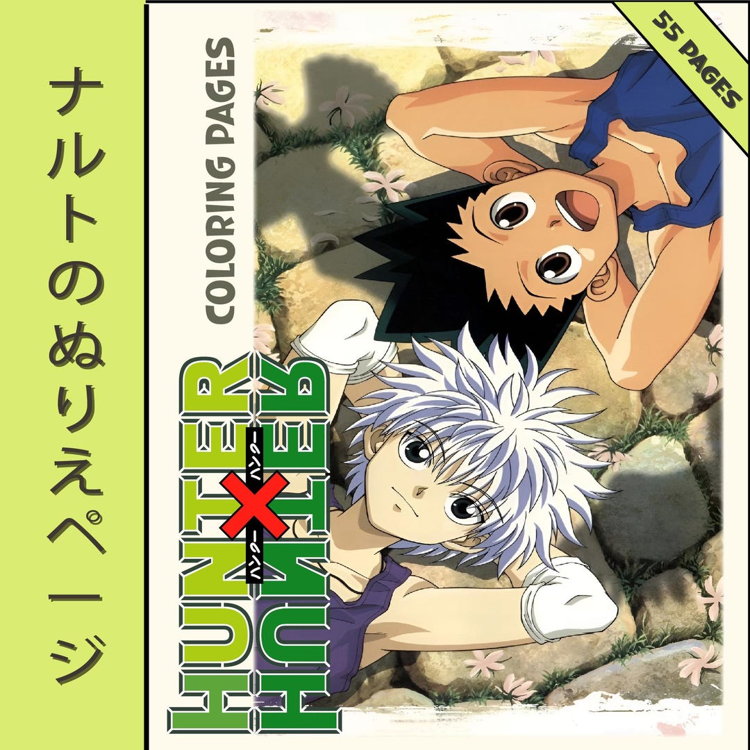 Hunter X Hunter Coloring Pages 50 Coloring Pages .fun Coloring Activity ...