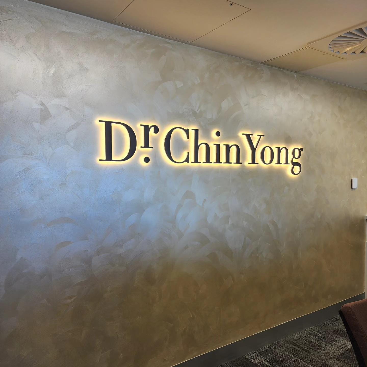 Custom Backlit Sign, Clinic Sign, Business Signboard, Reception Logo ...