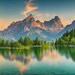 Set of 3 Lake PC Wallpapers Nature Scenic Desktop Backgrounds Lake ...