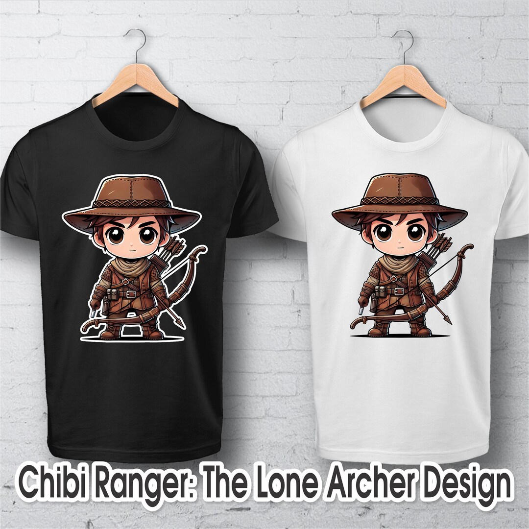 Chibi Archer PNG: Lone Ranger Design (digital Download) - Etsy UK
