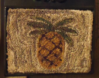 E Pattern Punch Needle Standing Pineapple PDF - Etsy