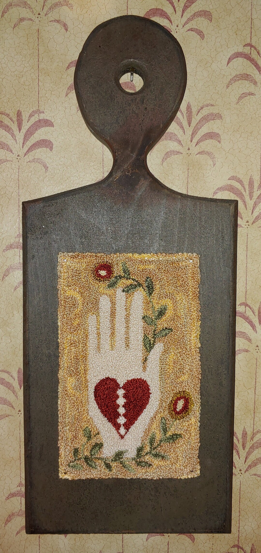 LOVE TOKEN Punch Needle Digital Pattern - Etsy