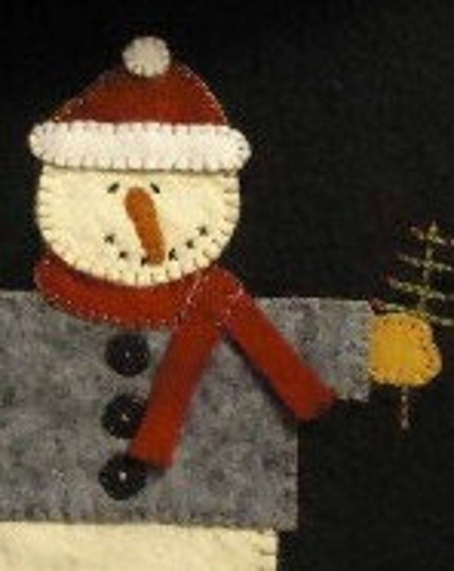 ROLY POLY SNOWMAN Digital Penny Rug Digital Pattern - Etsy