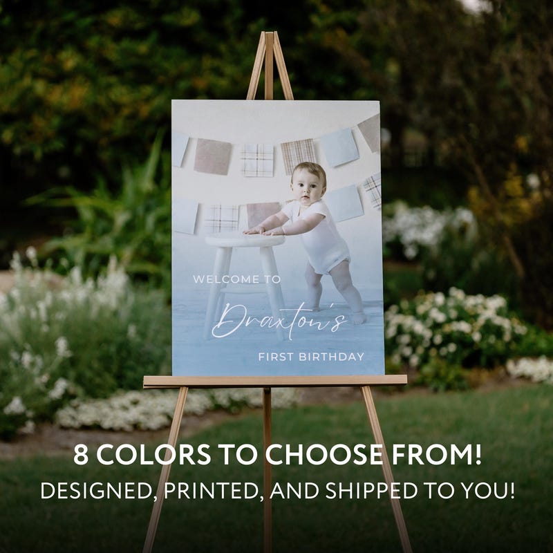 Kids Birthday Sign - Etsy