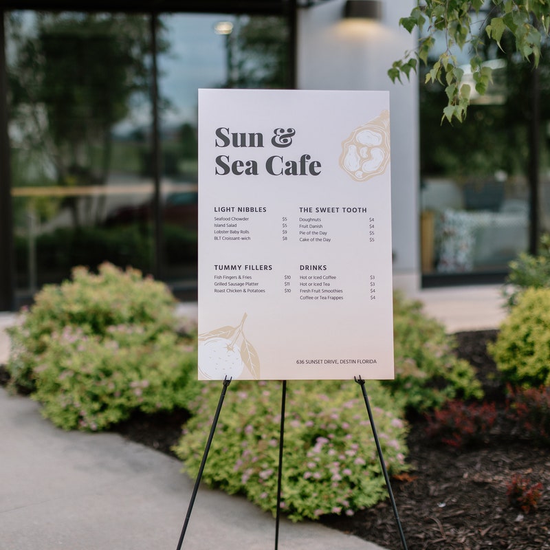 Foam Board Event Sign - Etsy