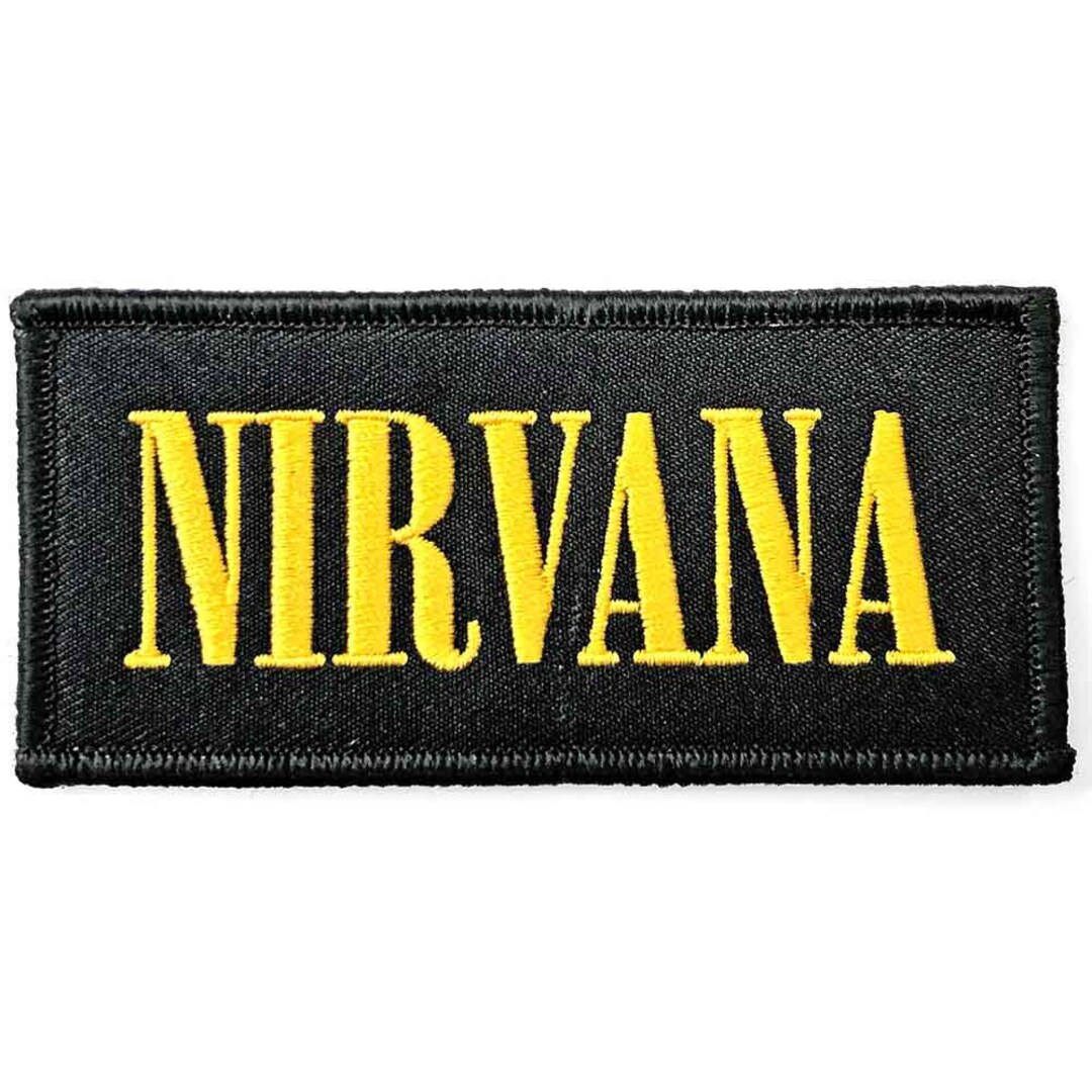 Nirvana Nirvana Patch Nirvana Logo Patch Grunge Grunge Patch ...