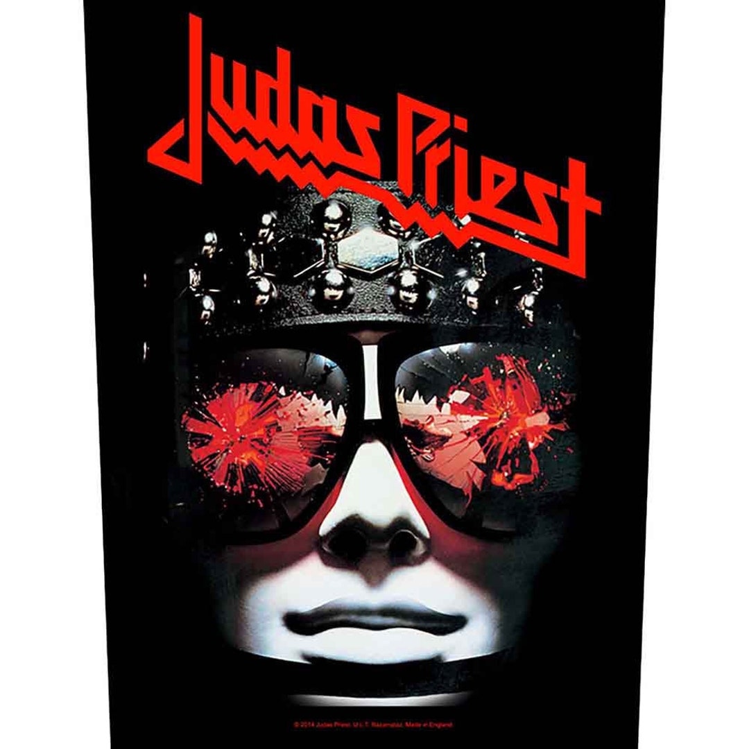 Judas Priest Hell Bent for Leather Judas Priest Back Patch Heavy Metal ...