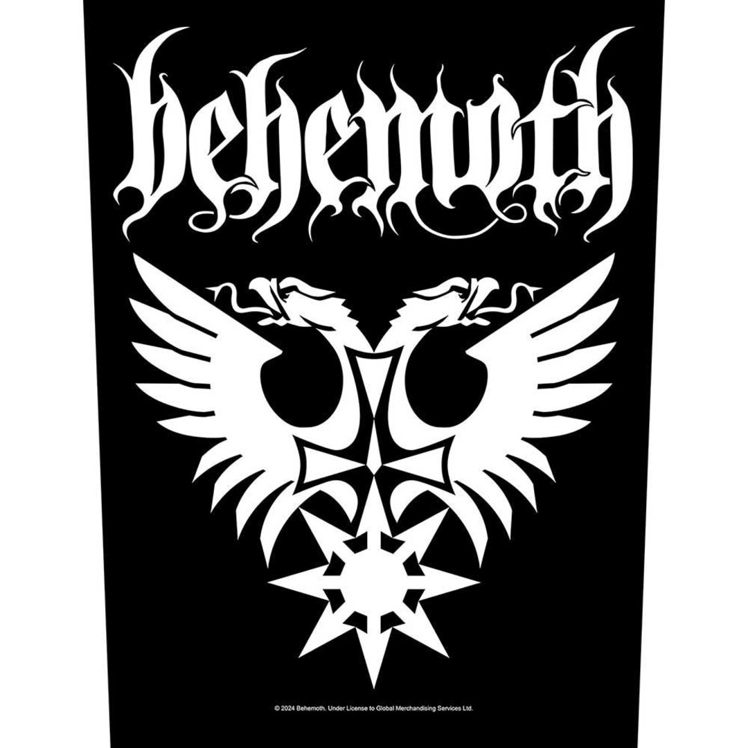 Behemoth Behemoth Back Patch Behemoth Polish Eagle Eagle Back Patch Black Metal Rockoff Trade - Etsy