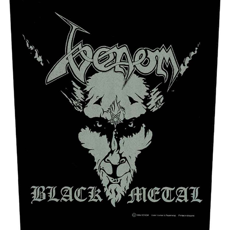 Venom Venom Back Patch Venom Patch Venom Black Metal Venom Black Metal ...