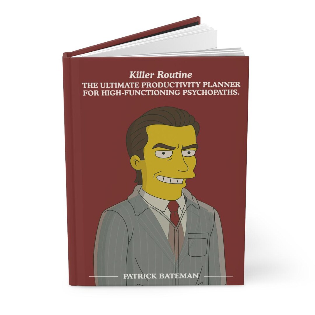 Patrick Bateman American Psycho Inspired Office Gift Dark Humor ...