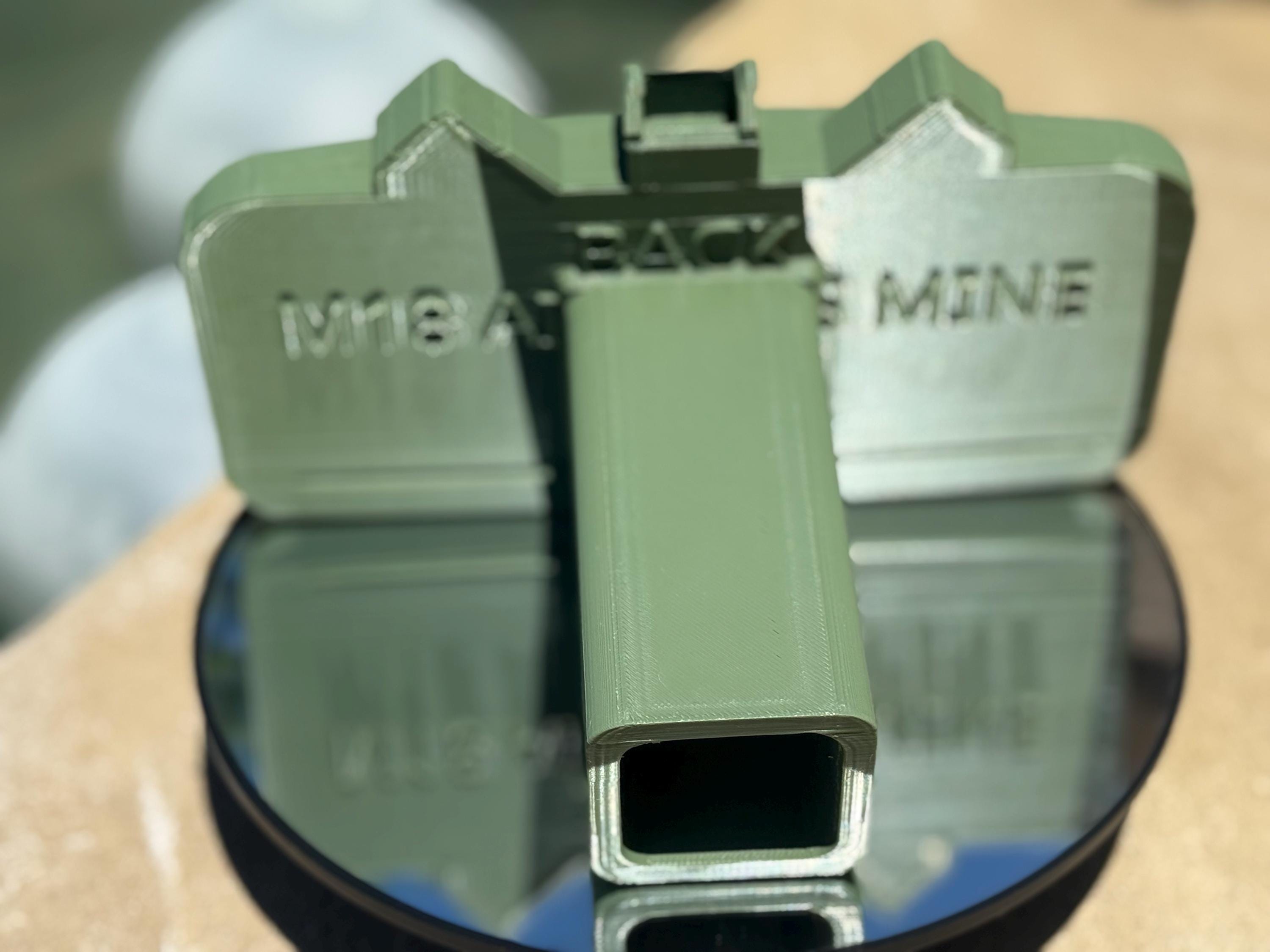 3d Printed Claymore Mine Replica Tow Hitch Cover - Etsy