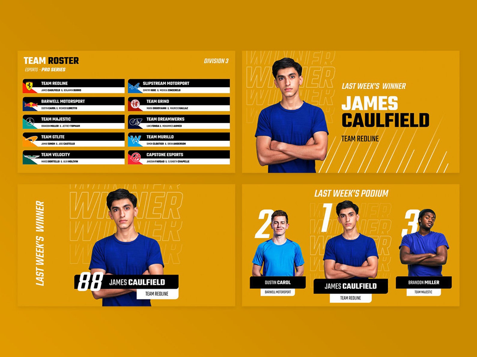 League Racing Stream Overlays Template - Etsy