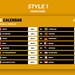 Race Calendar Template Graphic - Etsy