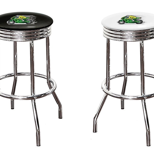 Motorcycle Seat Stool - Etsy