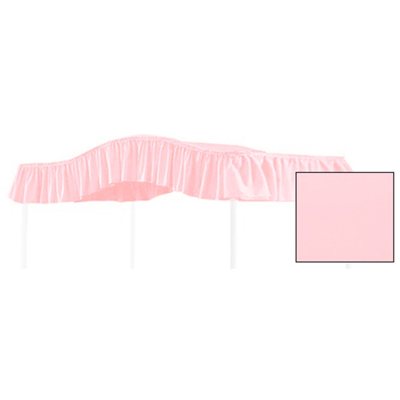 FULL SIZE Solid Light Pink Princess Canopy Bed Fabric Top | Etsy