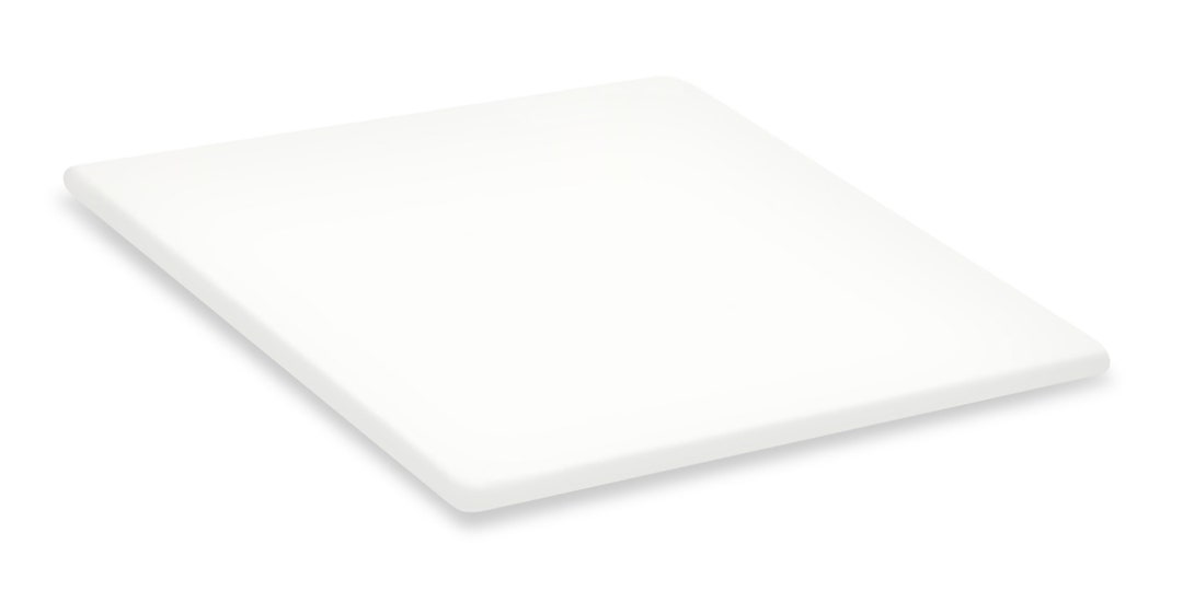Square Lazy Susan Game Board Covered in a White Colored Vinyl - Custom ...