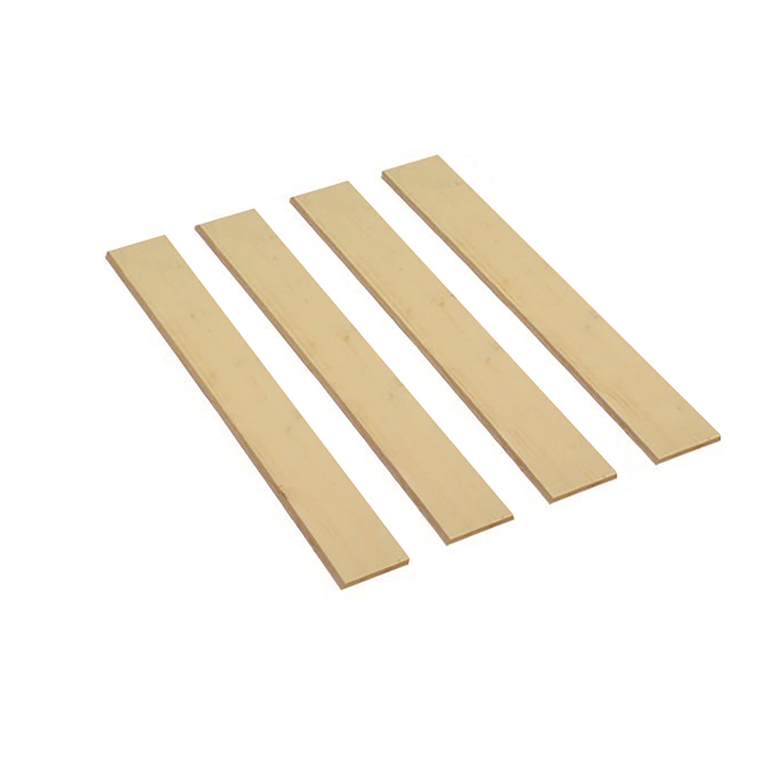 4 PC Bed Slats Boards Detached Twin Size Custom Width Platform Mattress ...