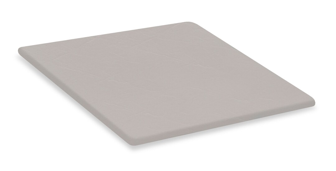 Square Lazy Susan Game Board Covered in a Gray Colored Vinyl - Custom ...