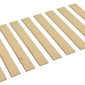 Bed Slats Queen Size Detached Custom Width Platform Mattress Support ...