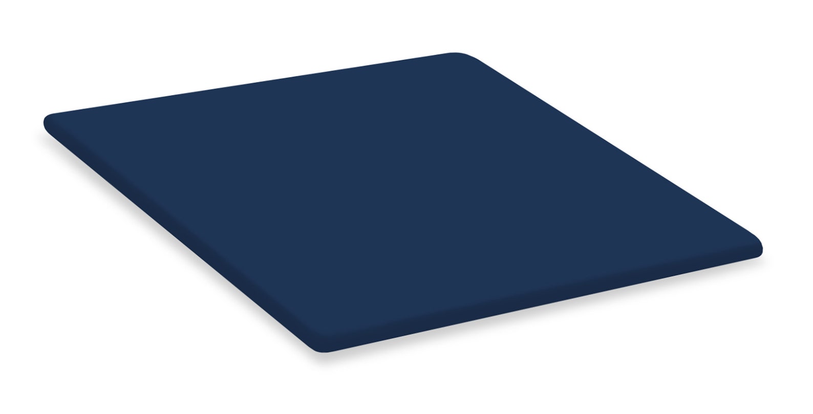 Square Lazy Susan Game Board Covered in a Blue Colored Vinyl - Custom ...