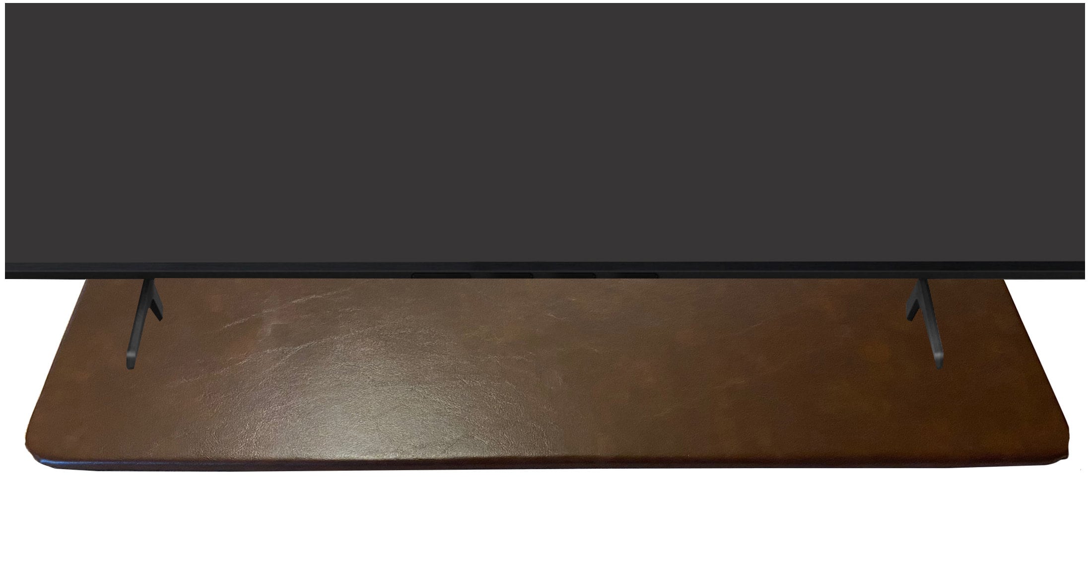 TV Stand Rotating Rectangular Turntable Covered in a Chestnut | Etsy