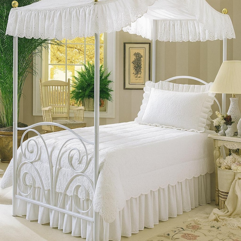 Twin Canopy Bed Fabric - Etsy