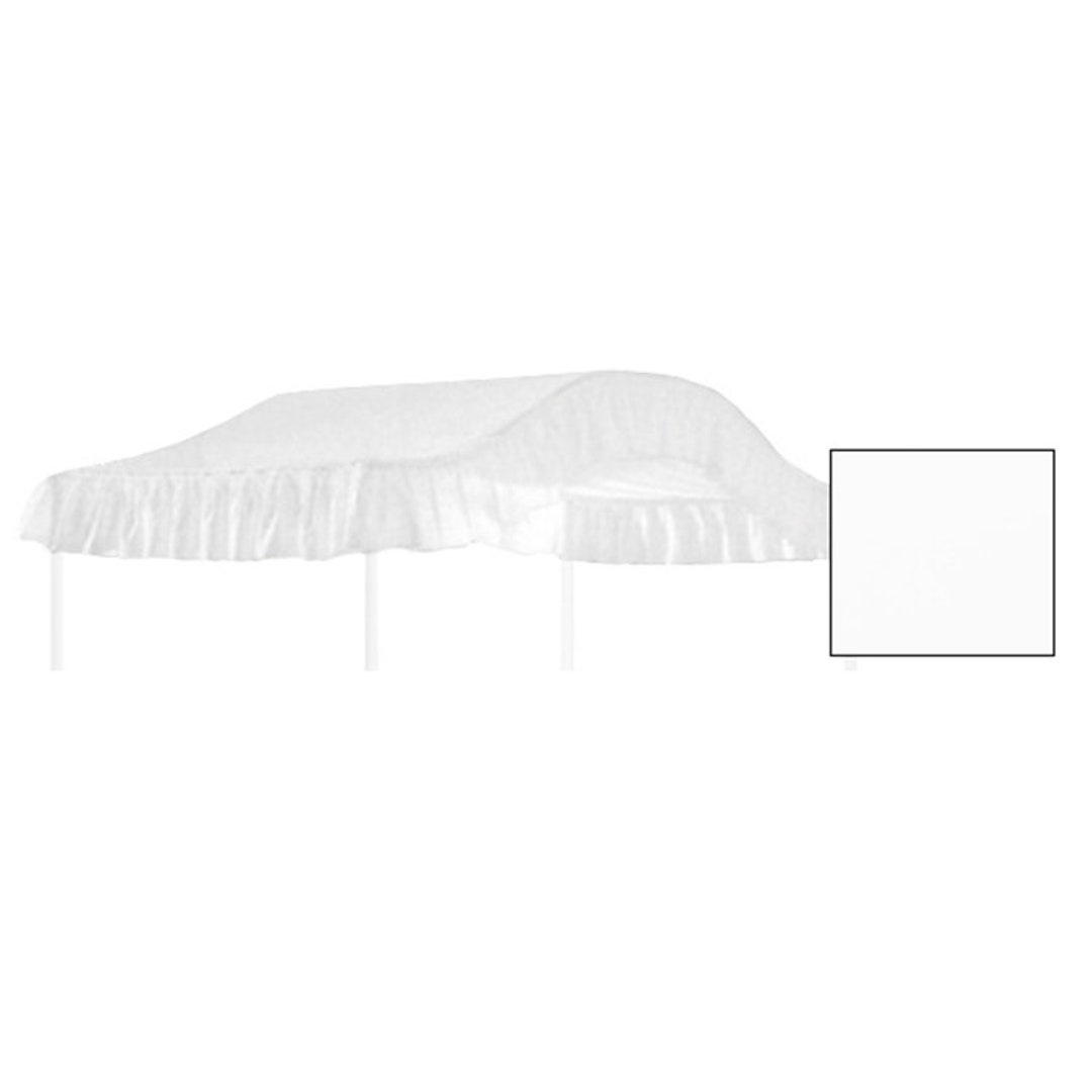 QUEEN SIZE Solid White Canopy Bed Fabric Top - Etsy