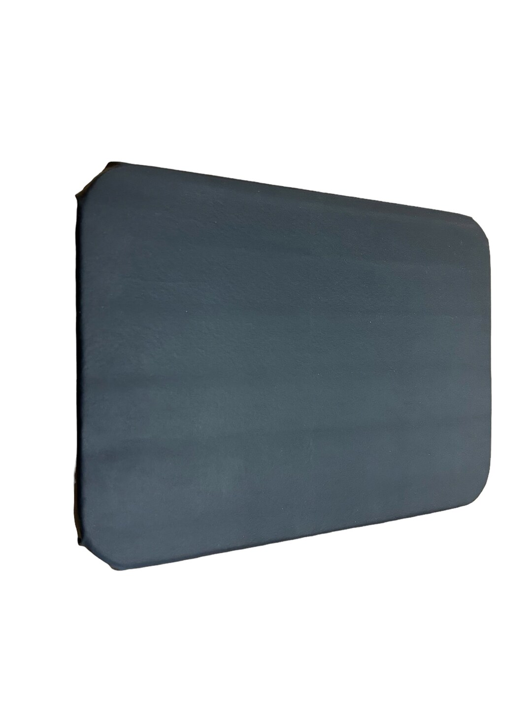 TV Stand Rotating Rectangular Turntable Covered in a Black Colored ...