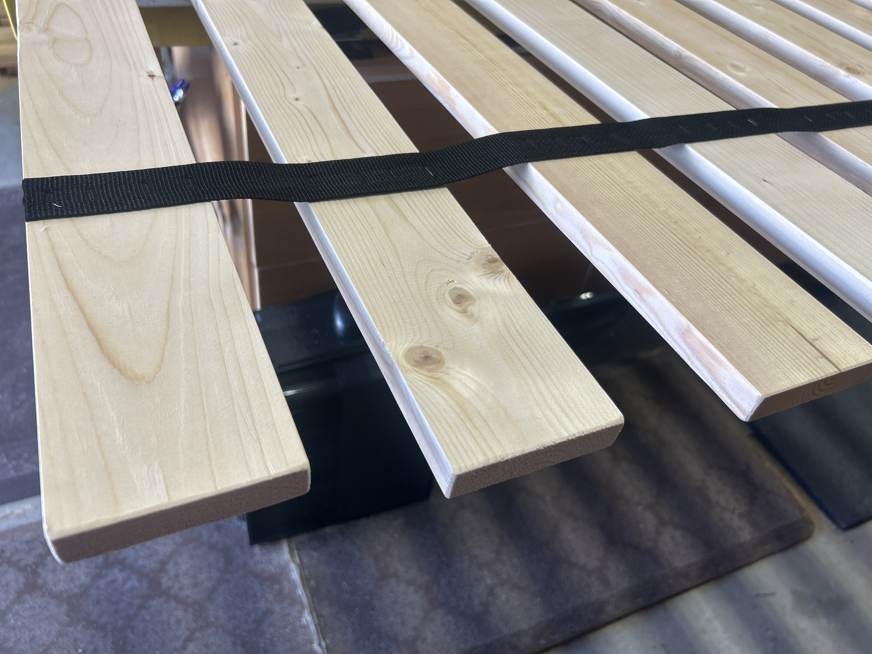King size bed support slats store