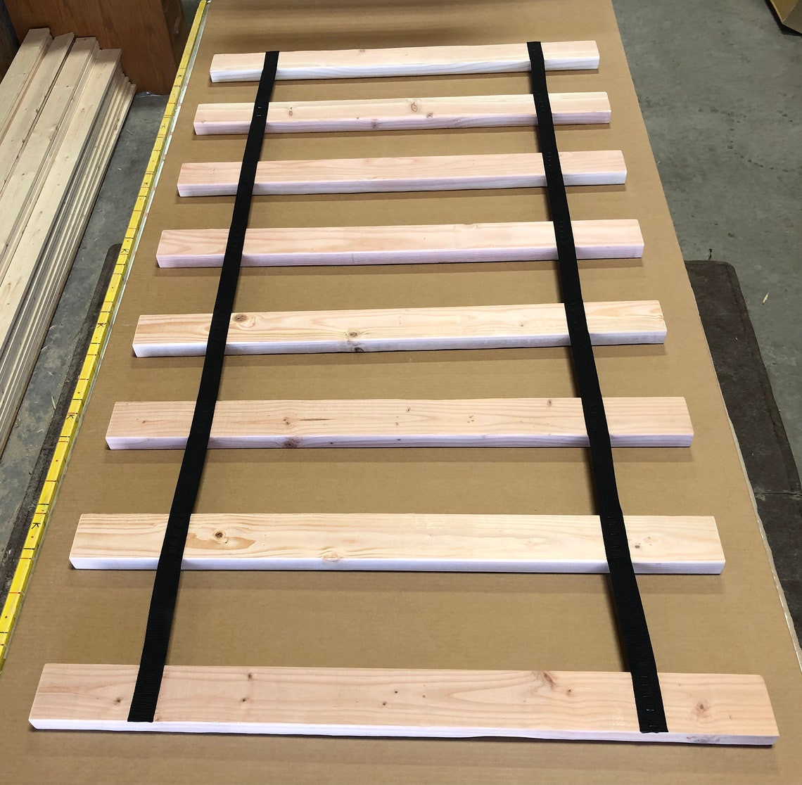 Twin Heavy Duty Bed Slats Custom Width With Extra Thick 2x4 - Etsy