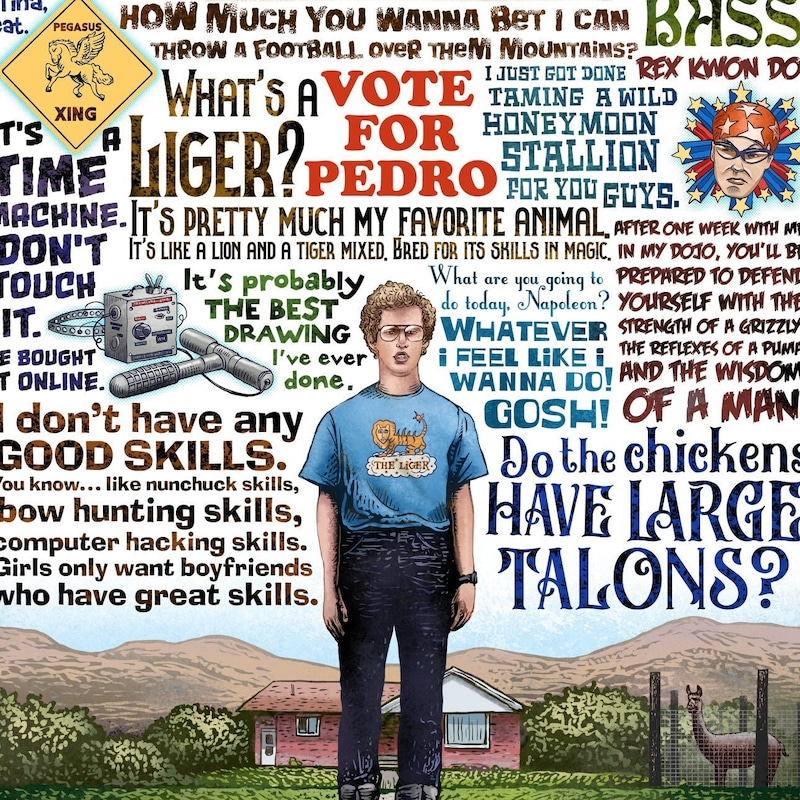 Napoleon Dynamite Quotes Etsy