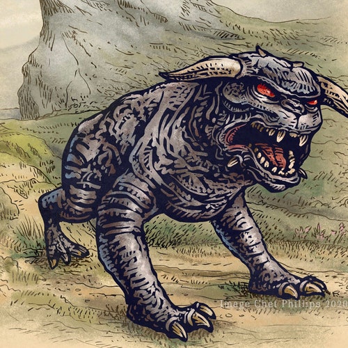 King Remils Study Unnatural History Series 8 X 10 - Etsy