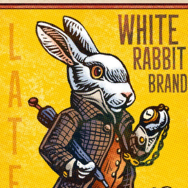 White Rabbit Art - Etsy