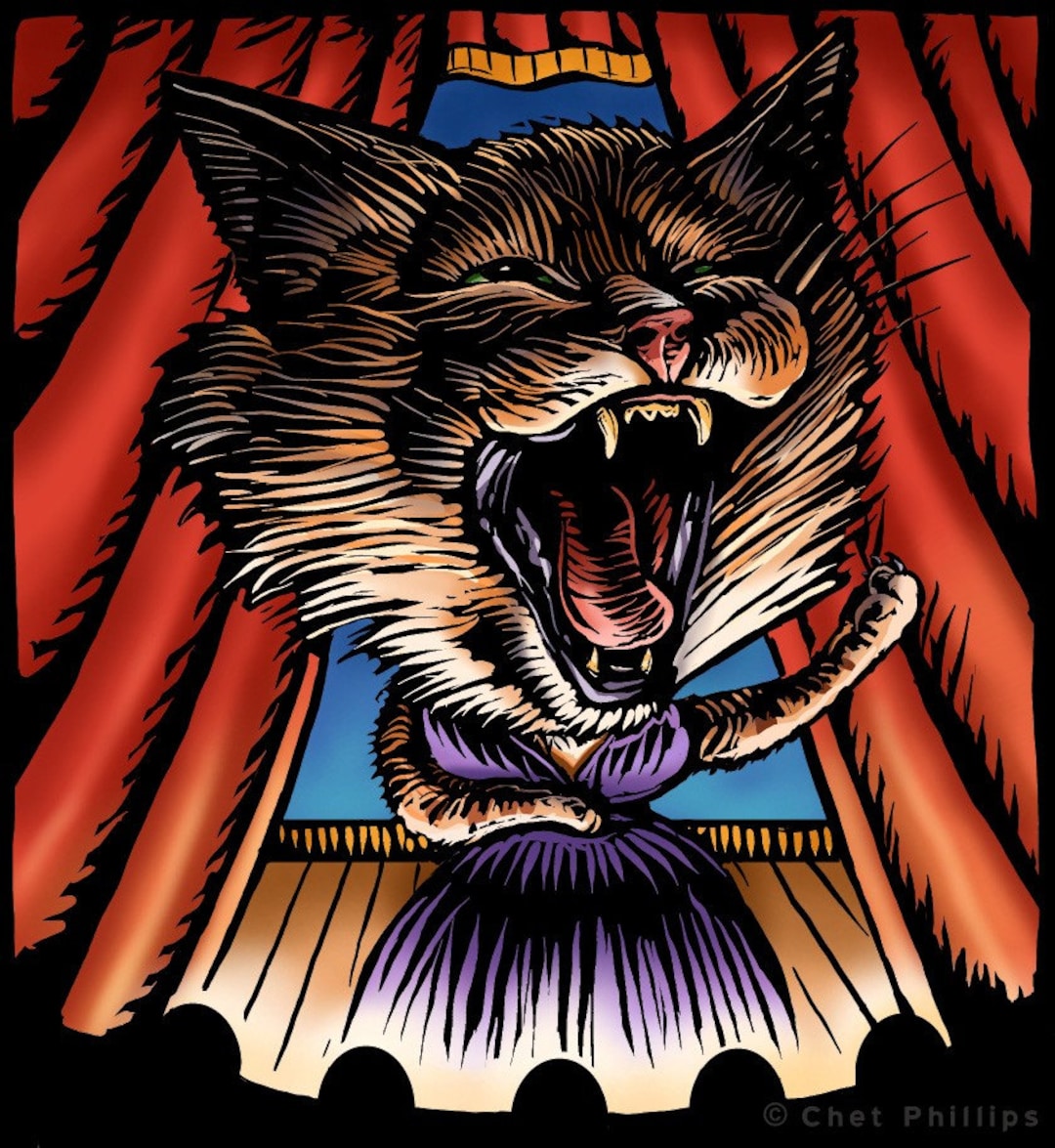 Caterwaul 8 X 10 Signed Print - Etsy