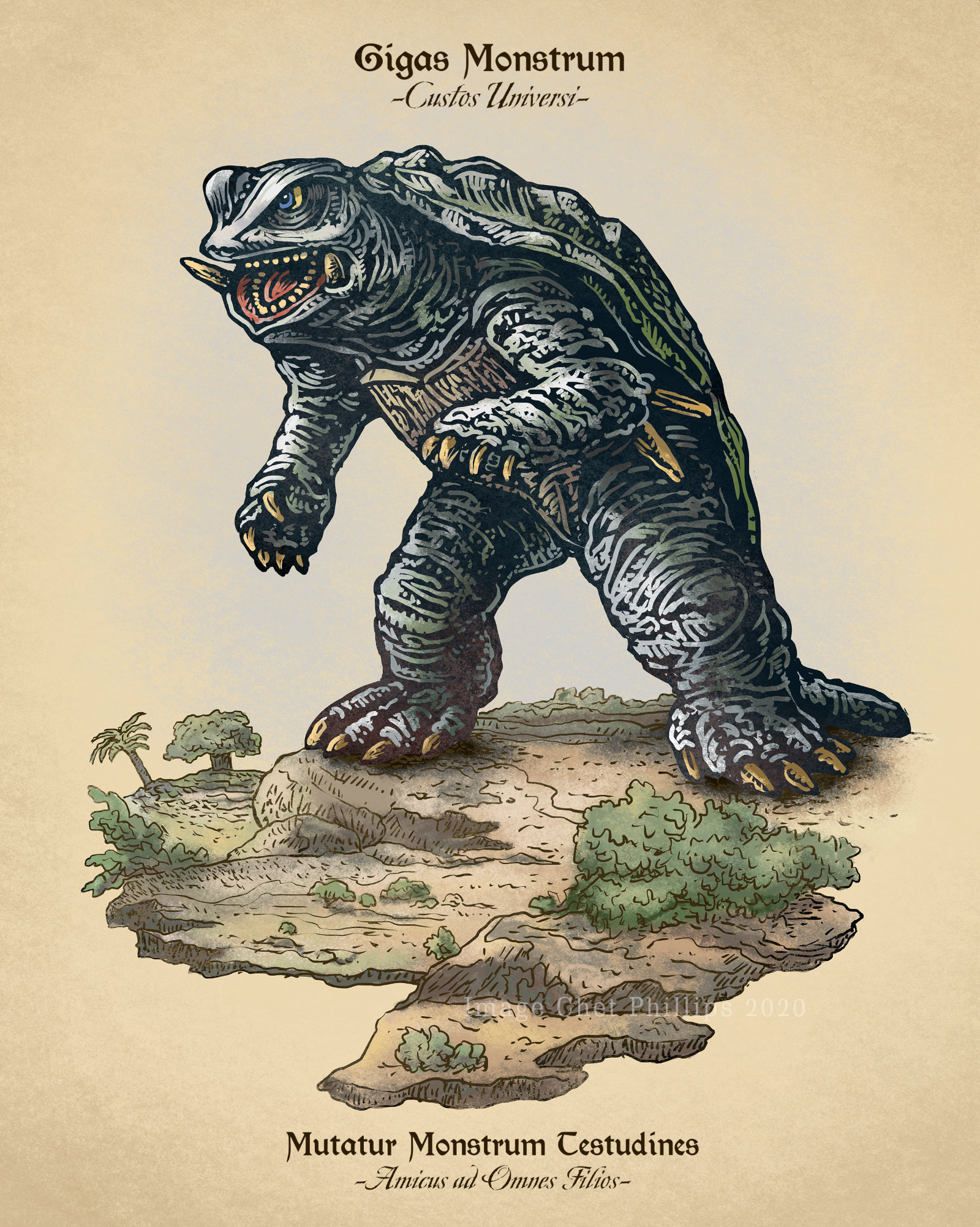 Gamera 2022 Concept Art