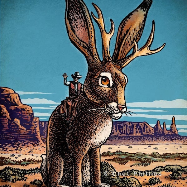 Jackalope - Etsy