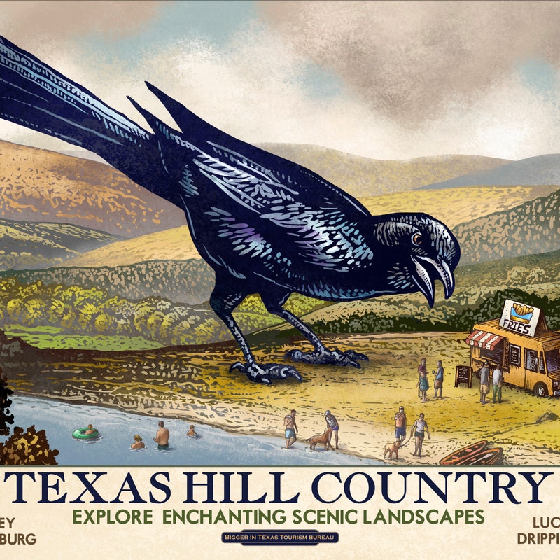 Texas Hill Country - Etsy