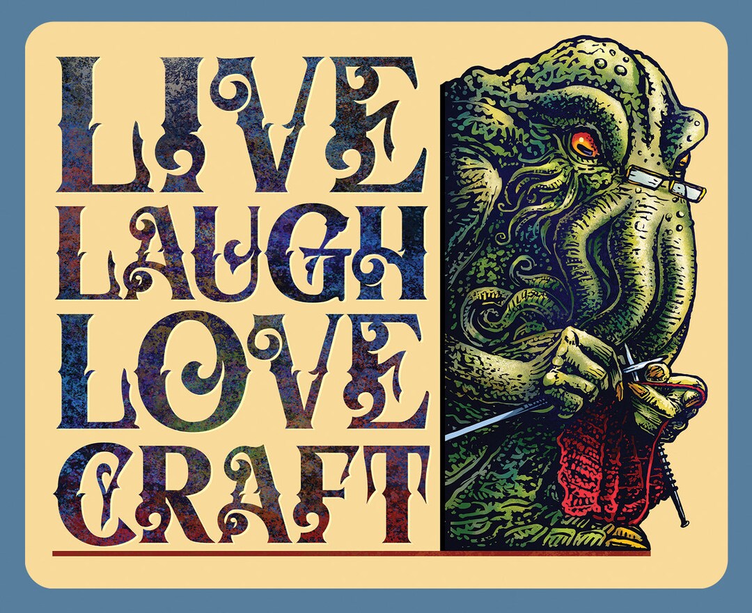 Live, Laugh, Love, Craft Vinyl Sticker - Etsy