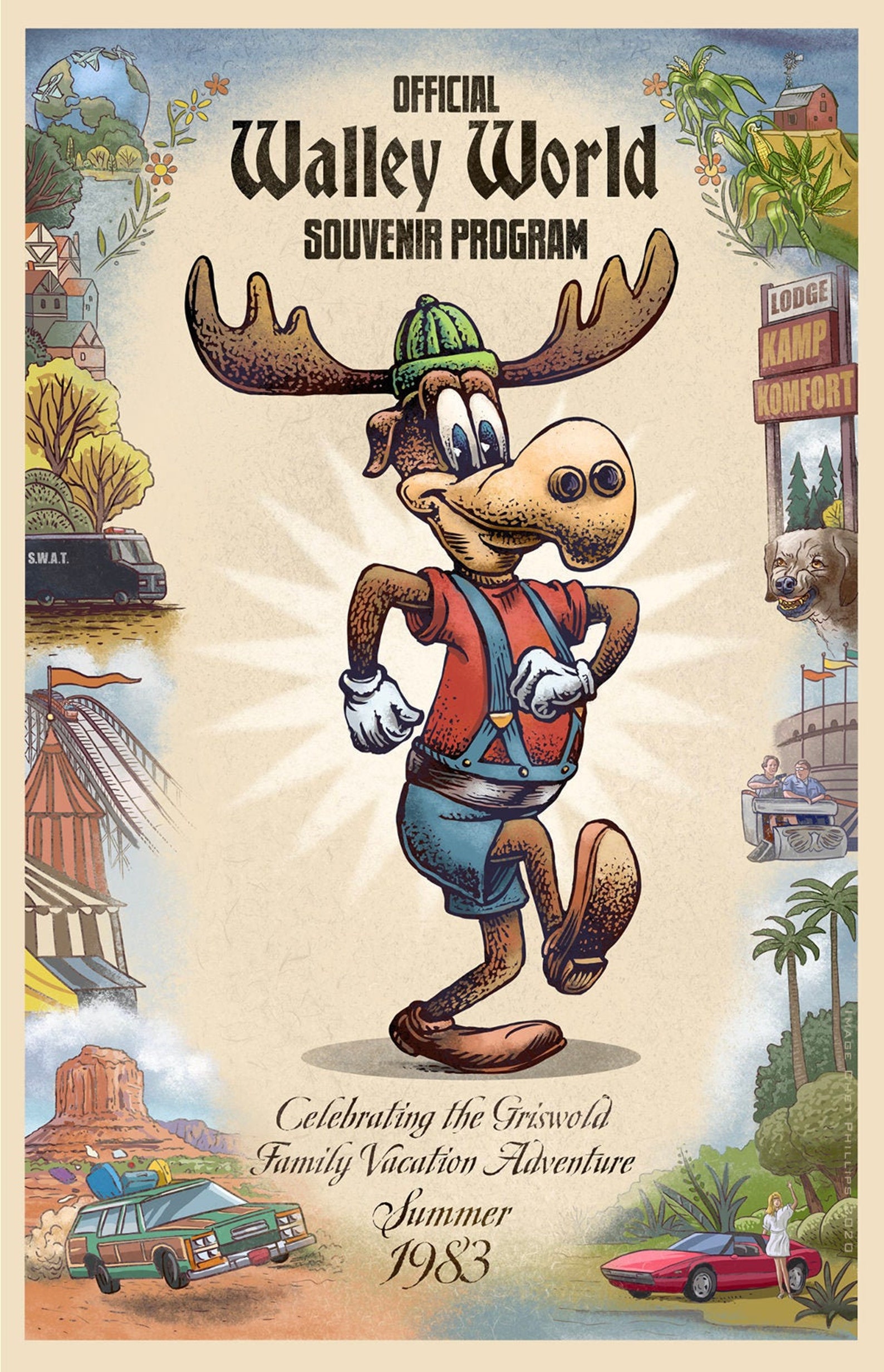 Walley World Souvenir Program 11 X 17 Limited Edition Print - Etsy