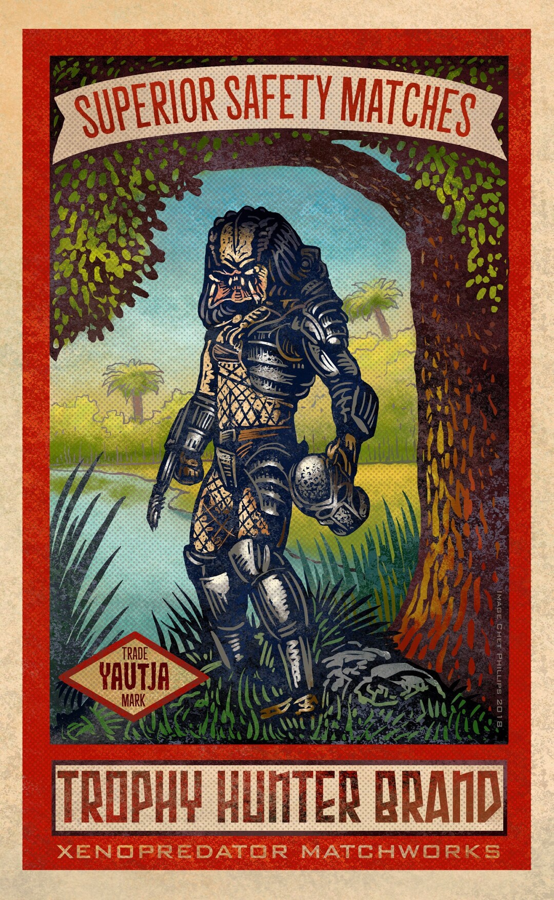 Trophy Hunter Matches- 11 X 17 Limited Edition Print - Etsy