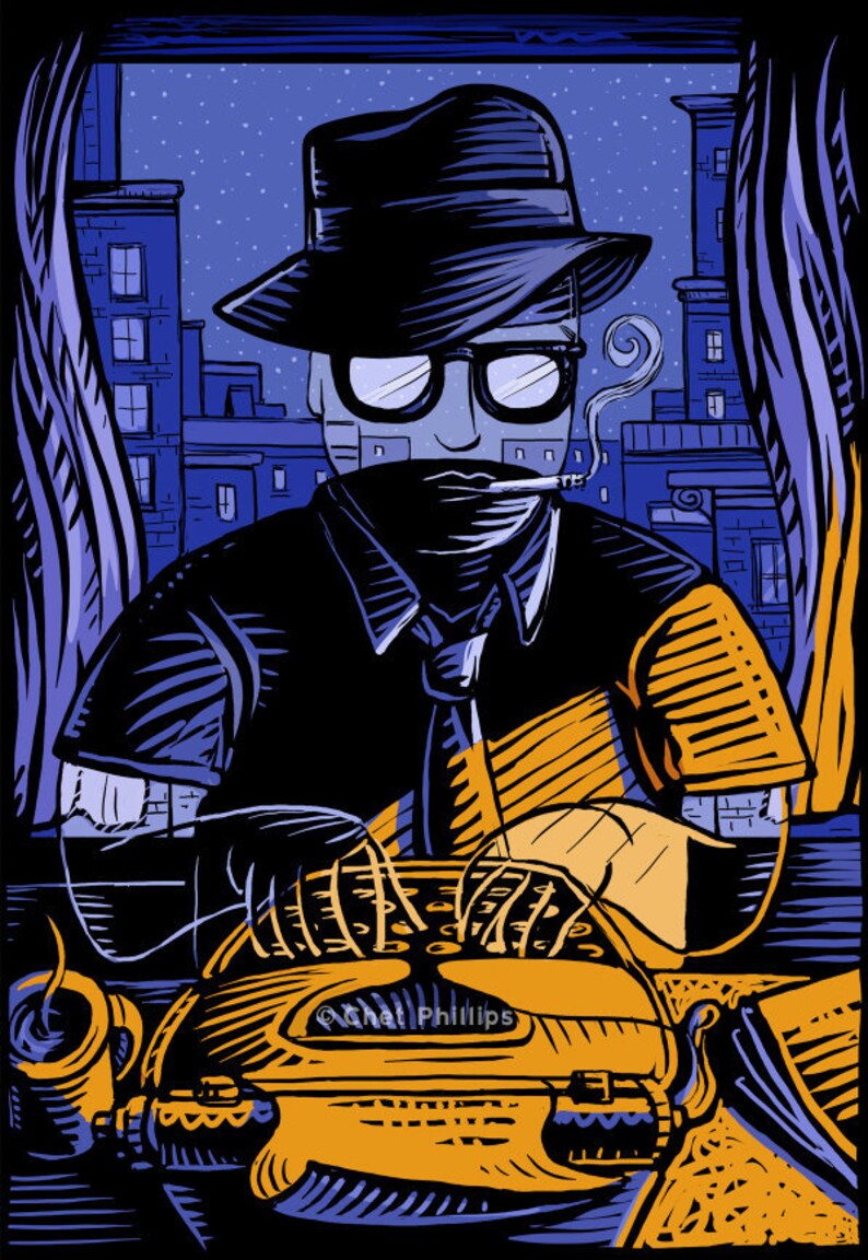 Ghost Writer 8 X 10 Signed Print - Etsy