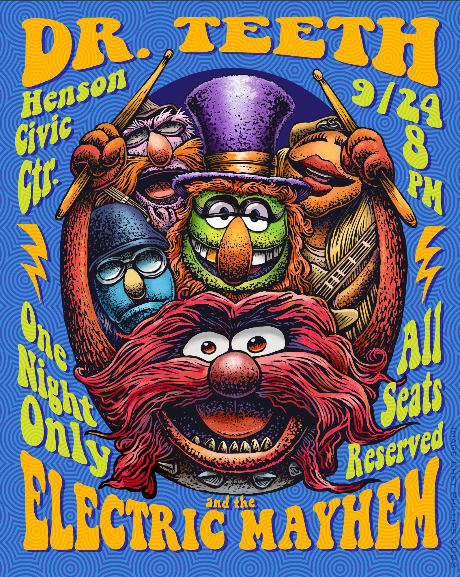 Electric Mayhem Janice