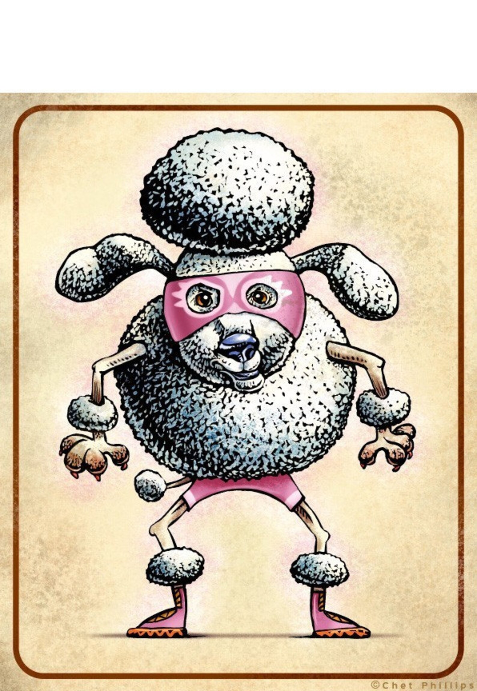 La Muerte Rosa the Pink Death 8 X 10 Signed Print | Etsy