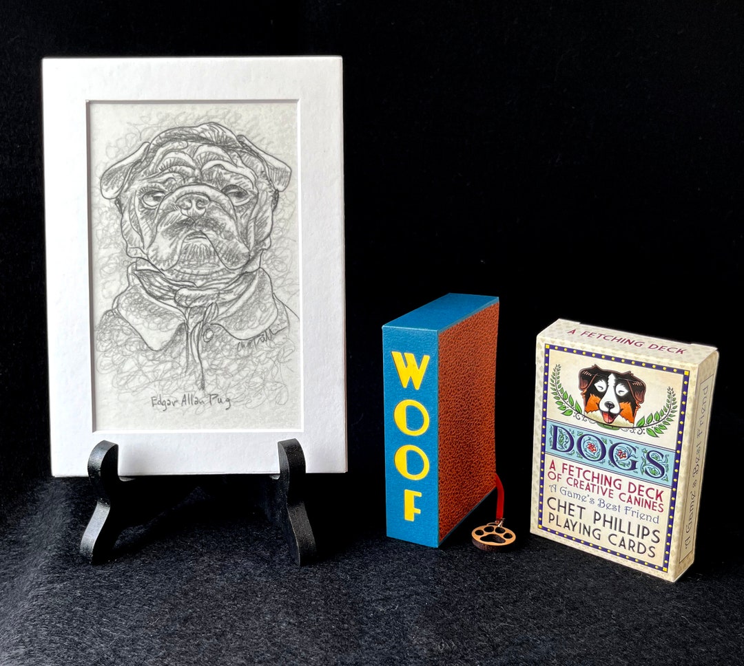 Dogs Limited Edition Playing Card Slip Case, Card Deck and Original ...