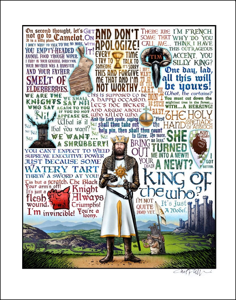 Monty Python Holy Grail Quotes