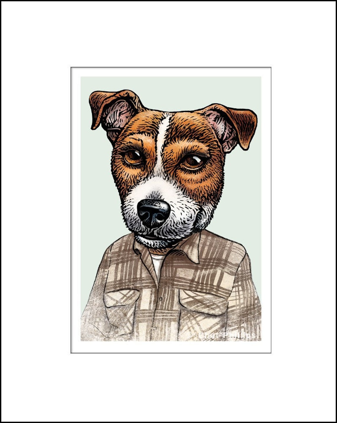 Jack Russell Kerouac Signed Print - Etsy