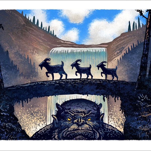 Billy Goat Gruff - Etsy